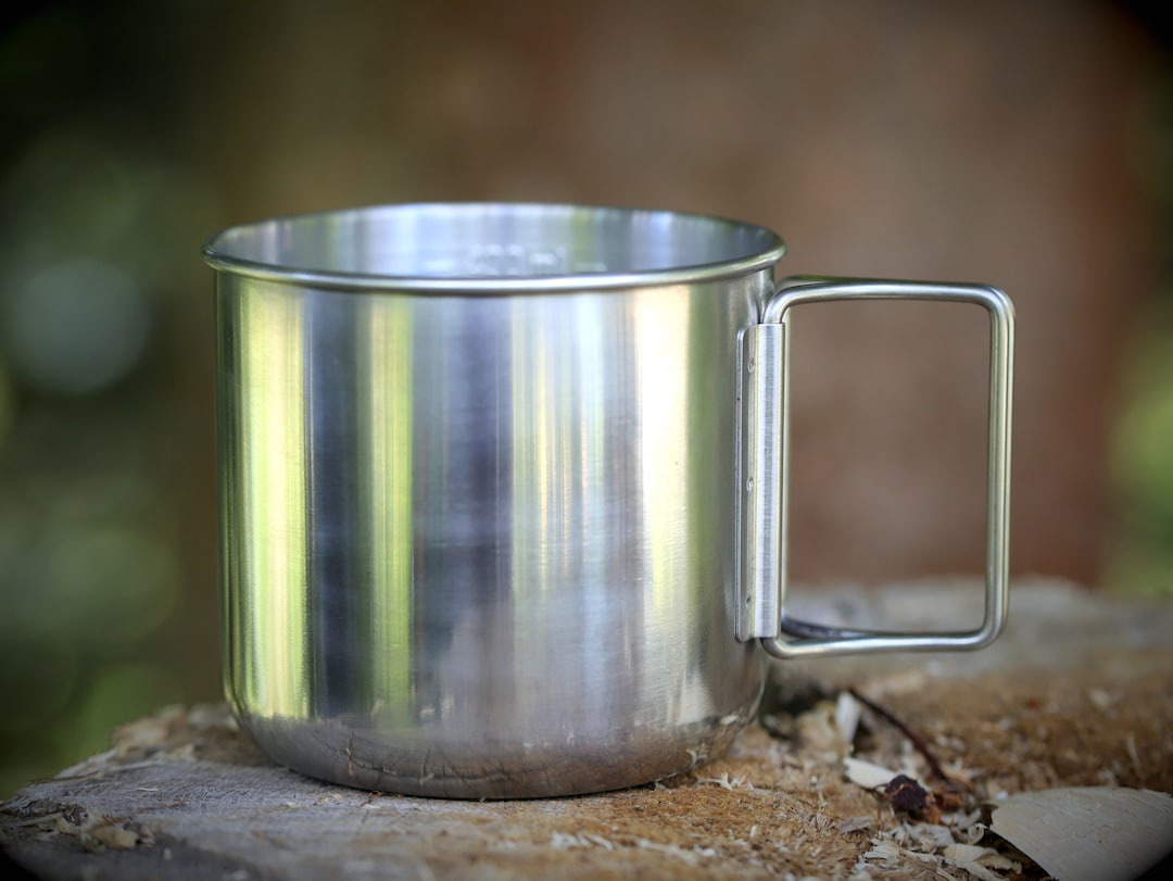 Stainless Steel Campfire Mug: Bushcraft Outdoor Adventure Cup - Etsy