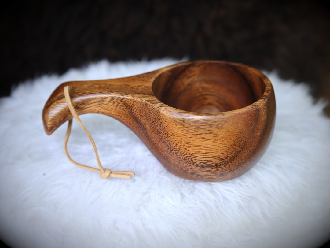 Exquisite Handcrafted Kuksa Wooden Cup - Traditional Scandinavian ...
