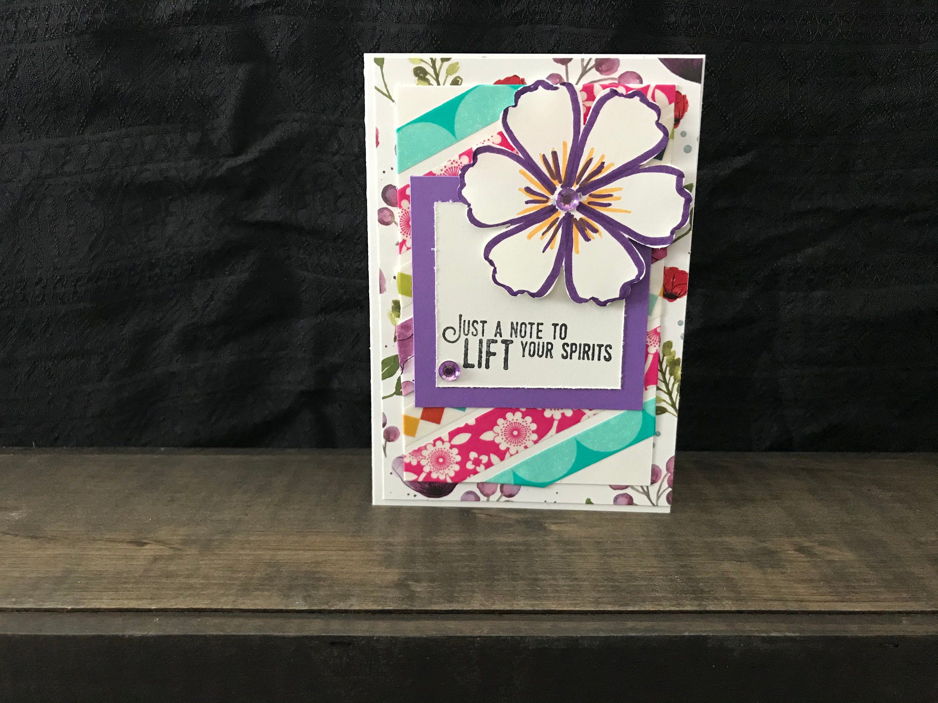 Just a Note Greeting Card | Etsy