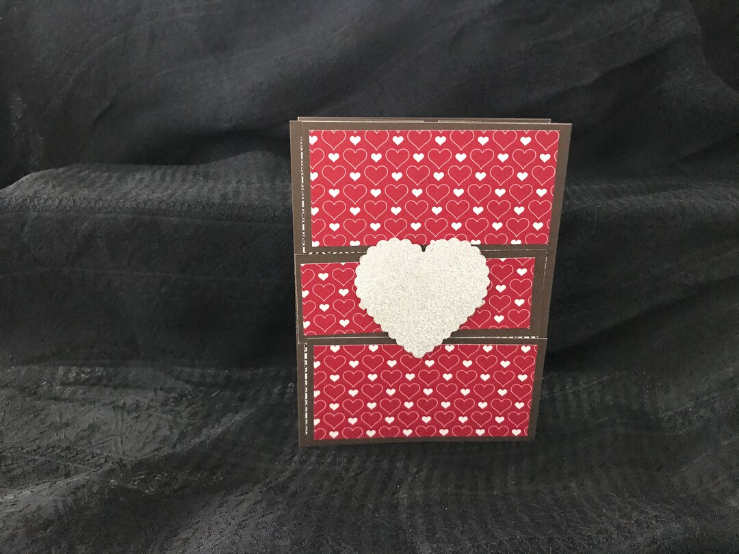 Happy Valentine Day Tri-fold - Etsy