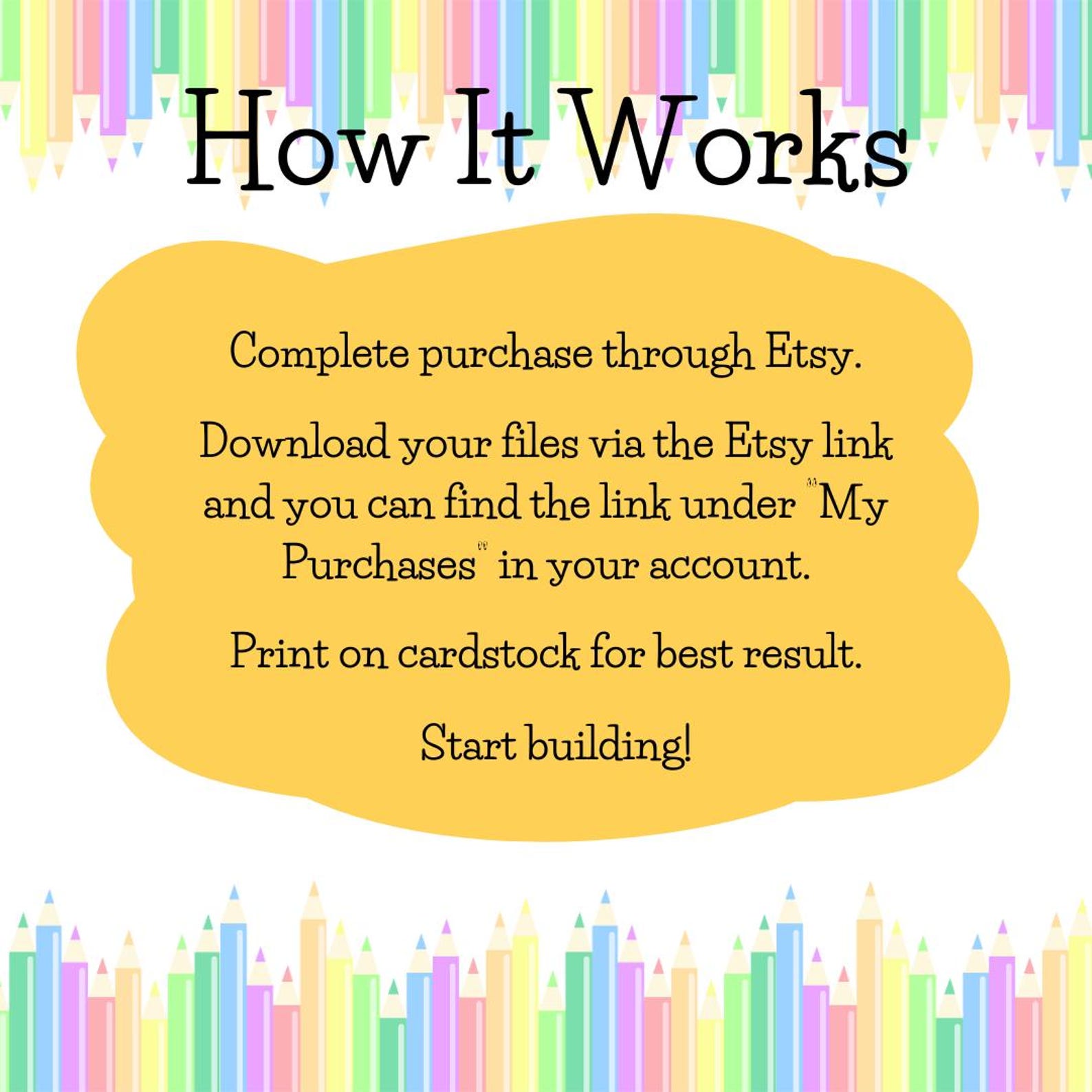 Wooden Block Prompt Cards, Printable Block Building Cards, Building ...