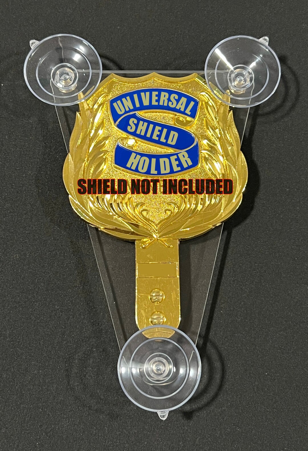 High Quality Universal Car Window Shield Badge Holder W/ 3x Dual ...