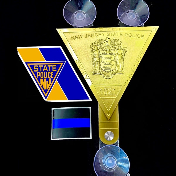 Nj State Police Decals - Etsy