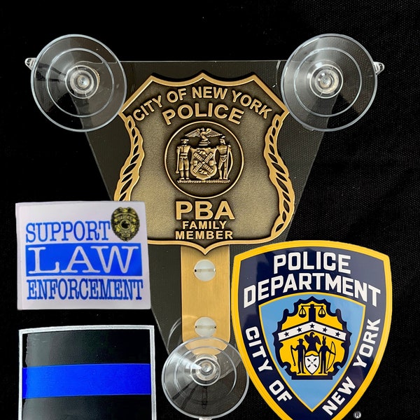 Nypd Family Member Badge - Etsy