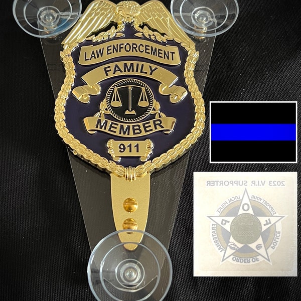 Police Window Decal - Etsy