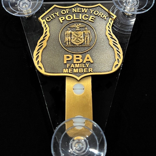 Nypd Family Member Badge - Etsy
