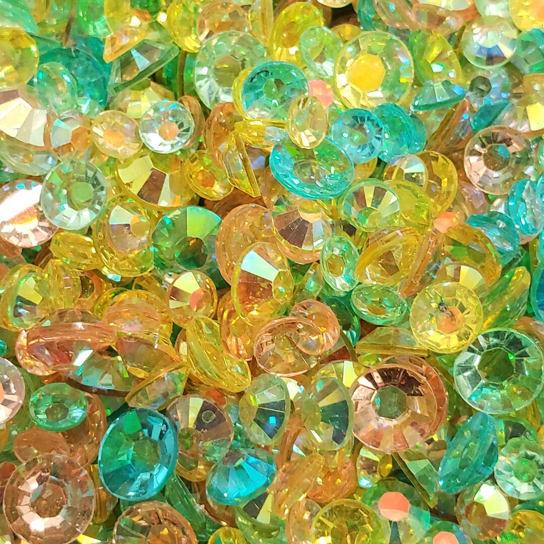 Mahi Mahi Transparent Rhinestone Mix - 5000 Pcs - 3mm, 4mm , 5mm ...