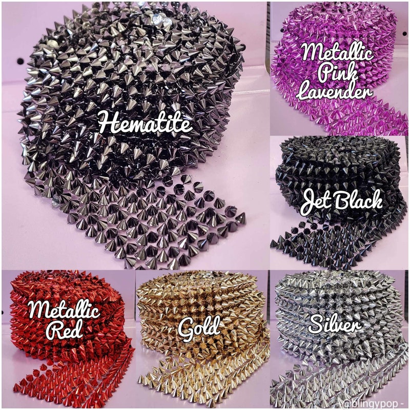 Spike Studs Trim - Etsy