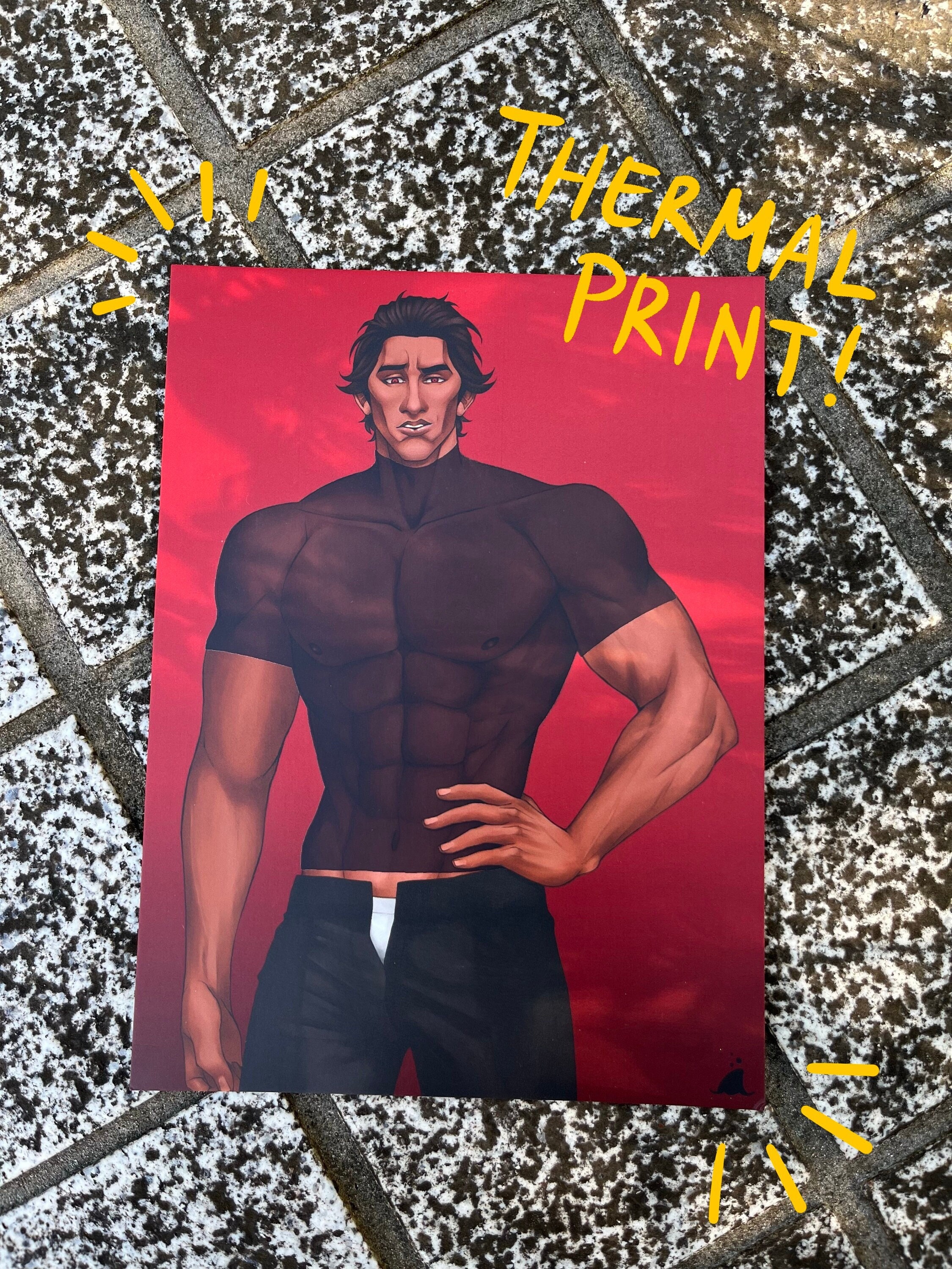 Miguel O’hara Thermal Print - Etsy