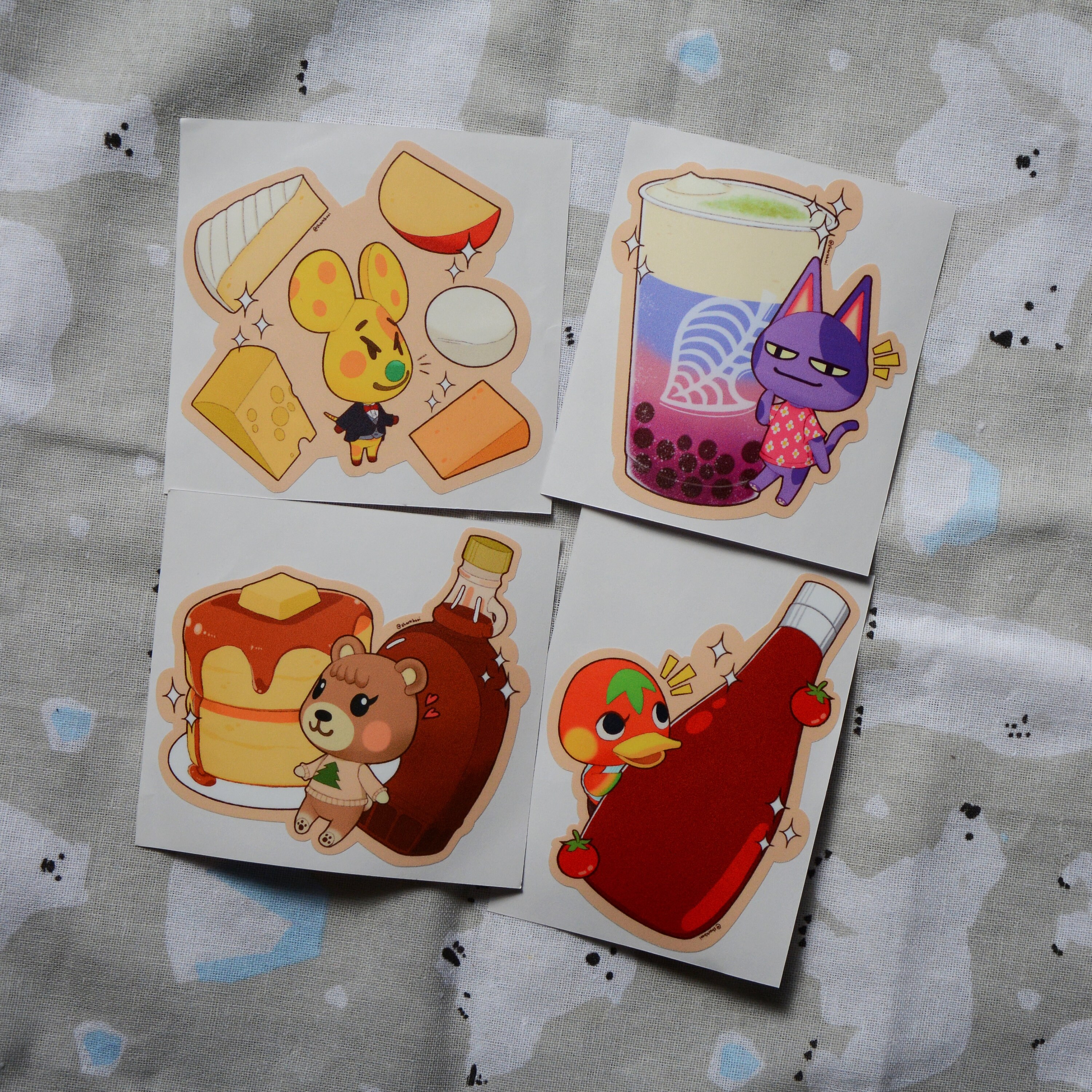 ACNH X Food: Stickers! (VALUE MEAL Bundle Deal Available!) - Etsy