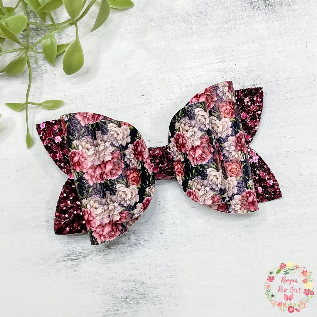 Fall Floral Hair Bows for Little Girls, Halloween Gifts for Toddler ...
