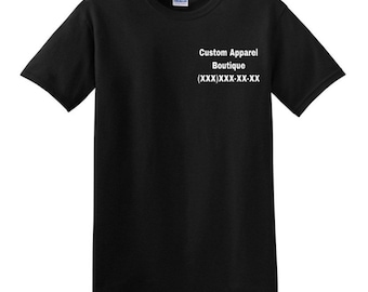 Left Chest Logo | Etsy