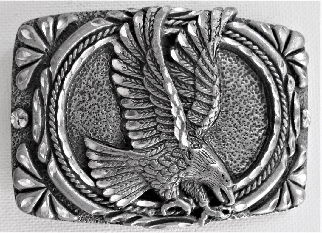 Vintage Eagle EGE Belt Buckle 1998 Made in USA - Etsy