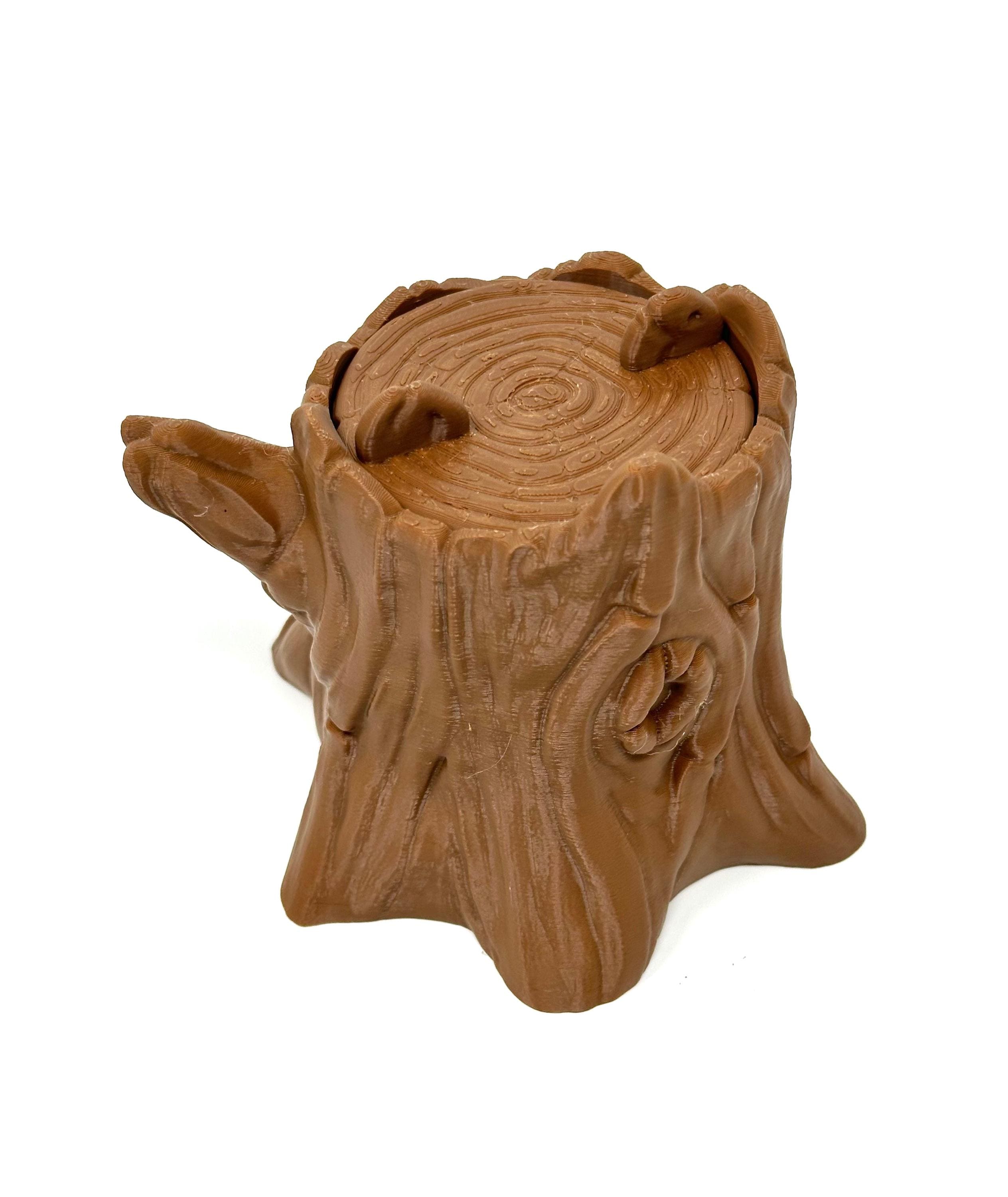 Tree Stump Container - Etsy