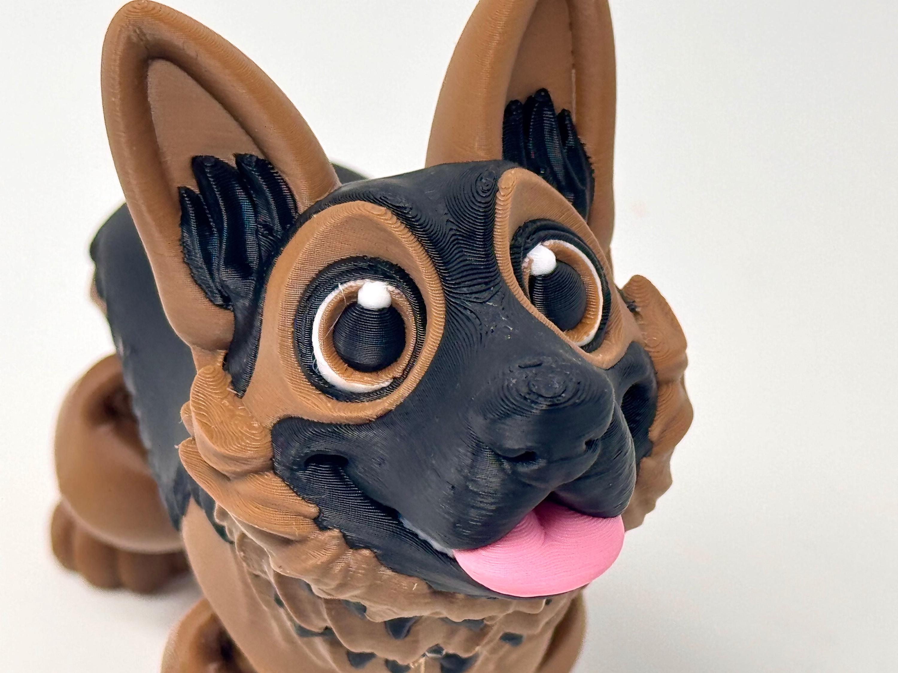 Loyal 3D Printed German Shepherd! - Etsy