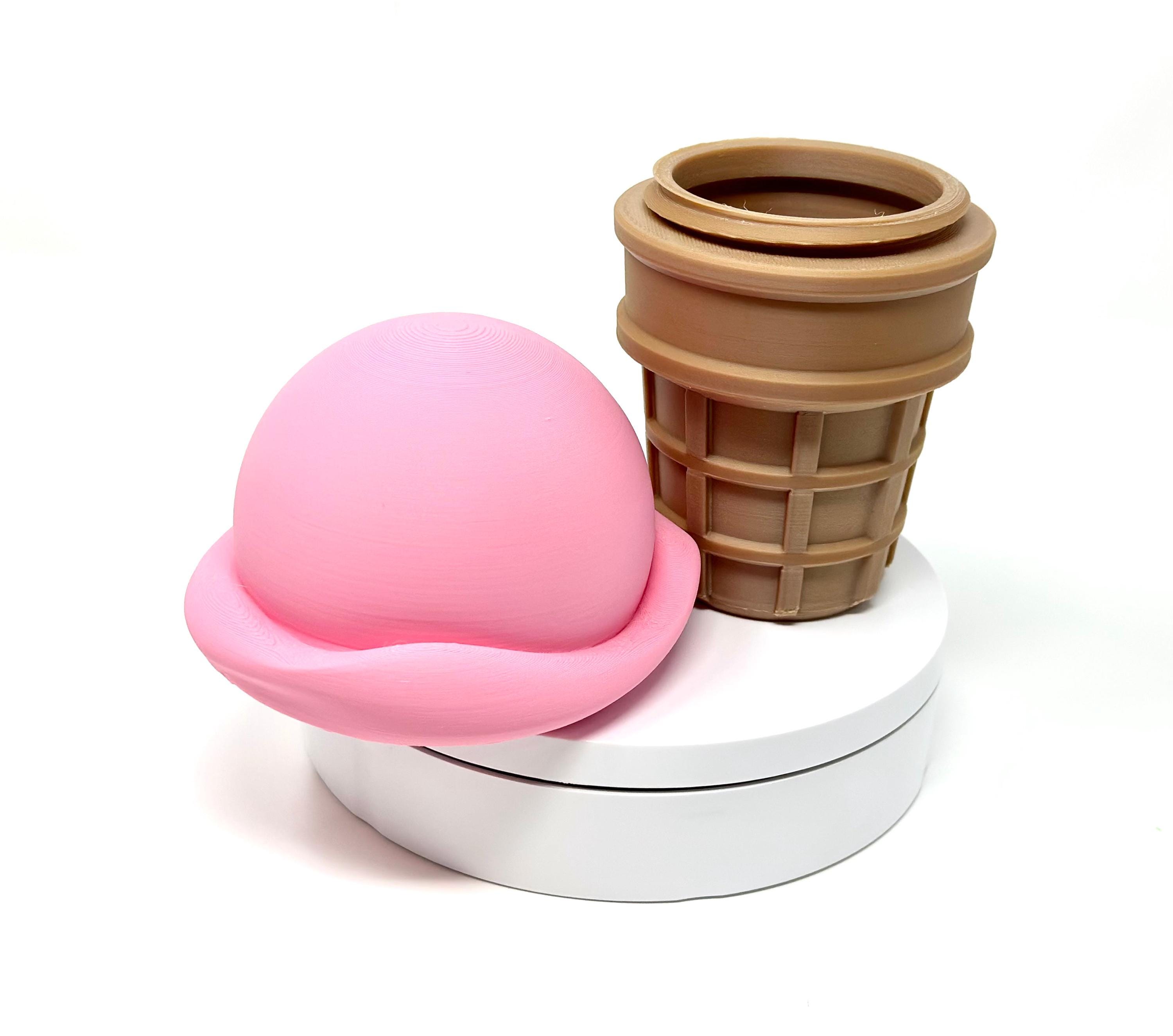 Ice Cream Cone Storage Container - Etsy
