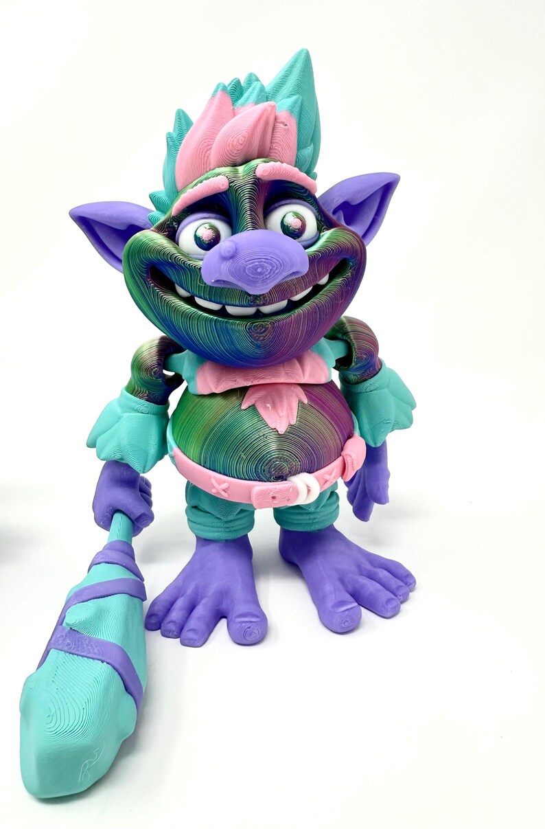 3D Printed Troll - Etsy