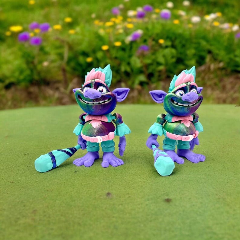 3D Printed Troll - Etsy