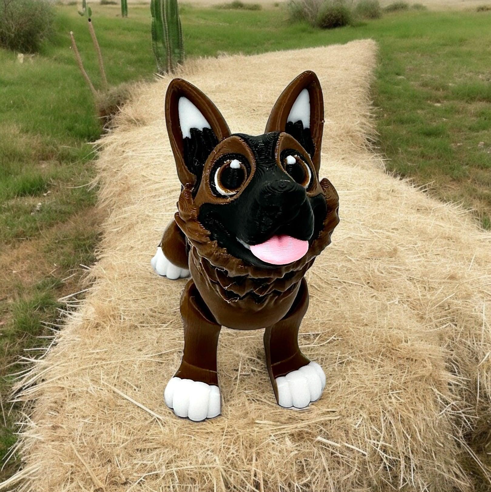 Loyal 3D Printed German Shepherd! - Etsy