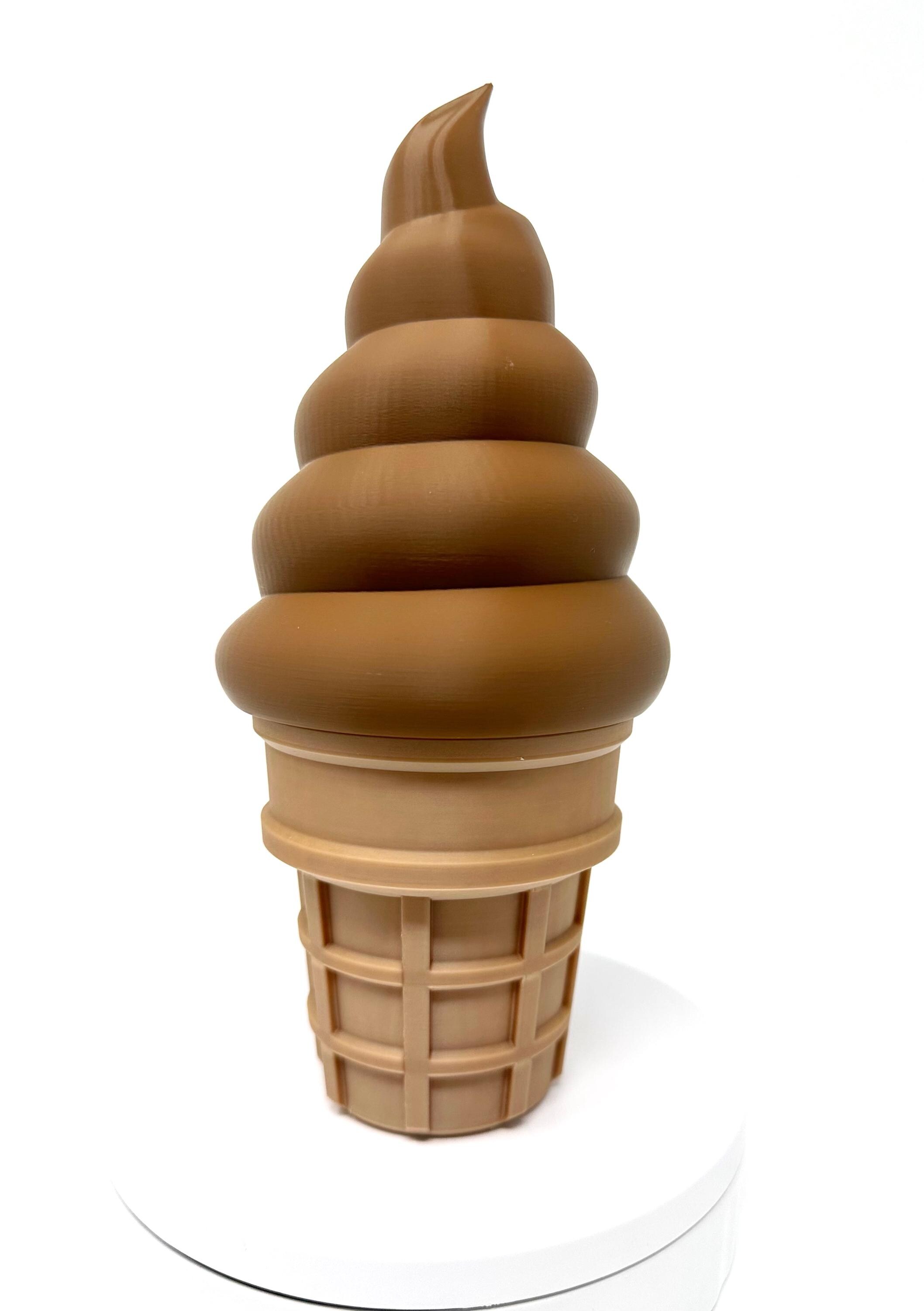 Swirly Ice Cream Cone Storage Container - Etsy