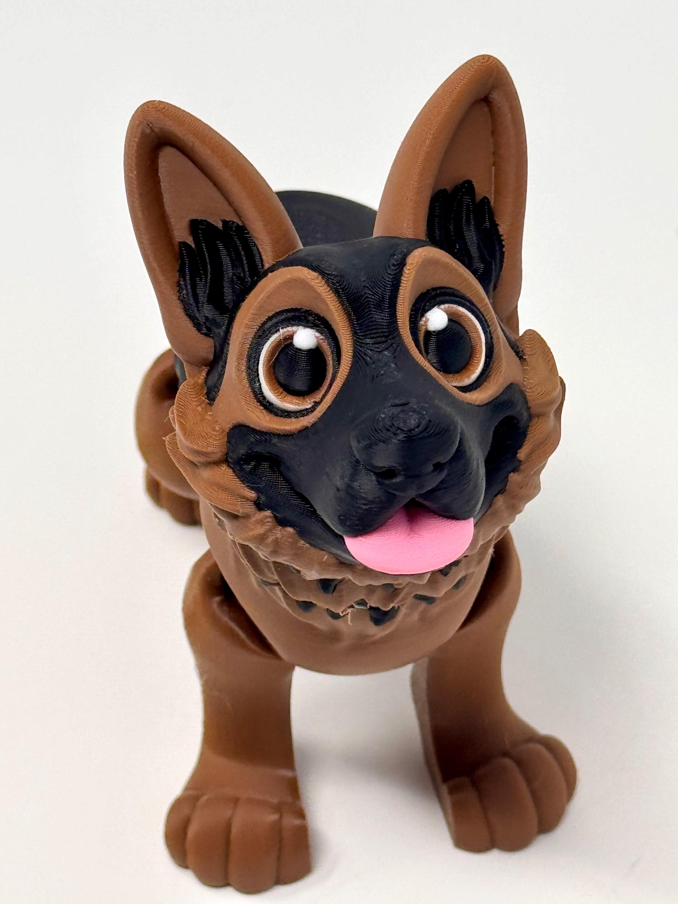 Loyal 3D Printed German Shepherd! - Etsy
