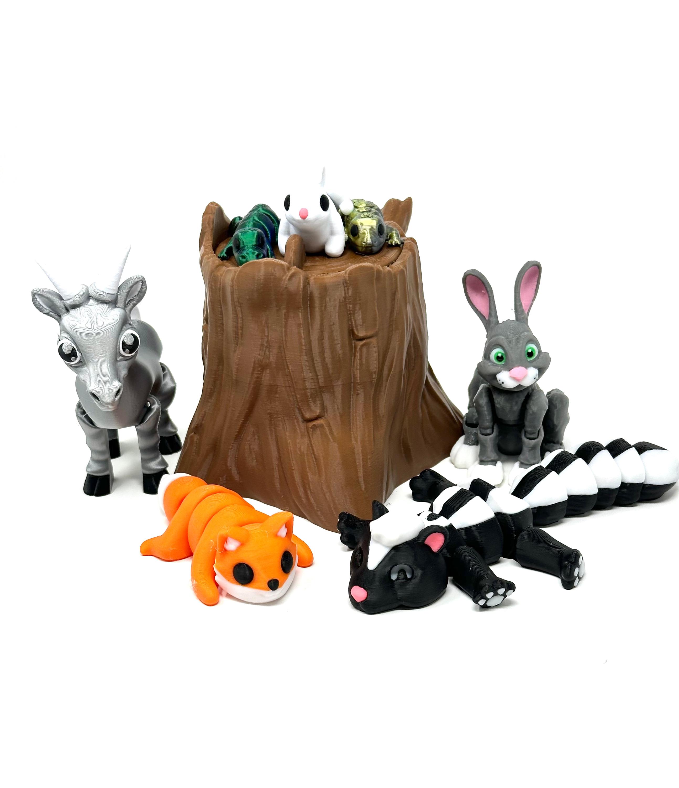 Tree Stump Container - Etsy