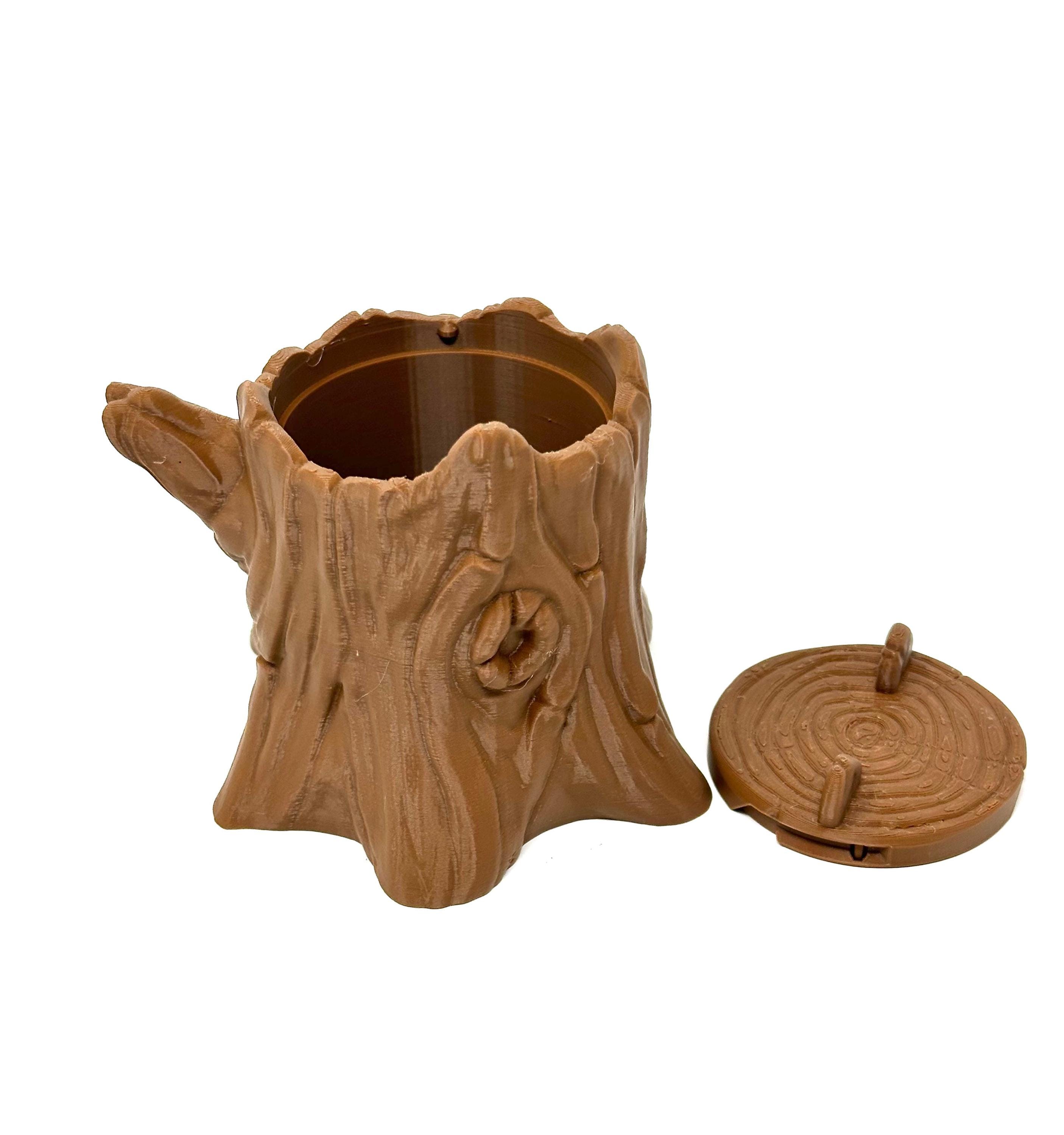 Tree Stump Container - Etsy