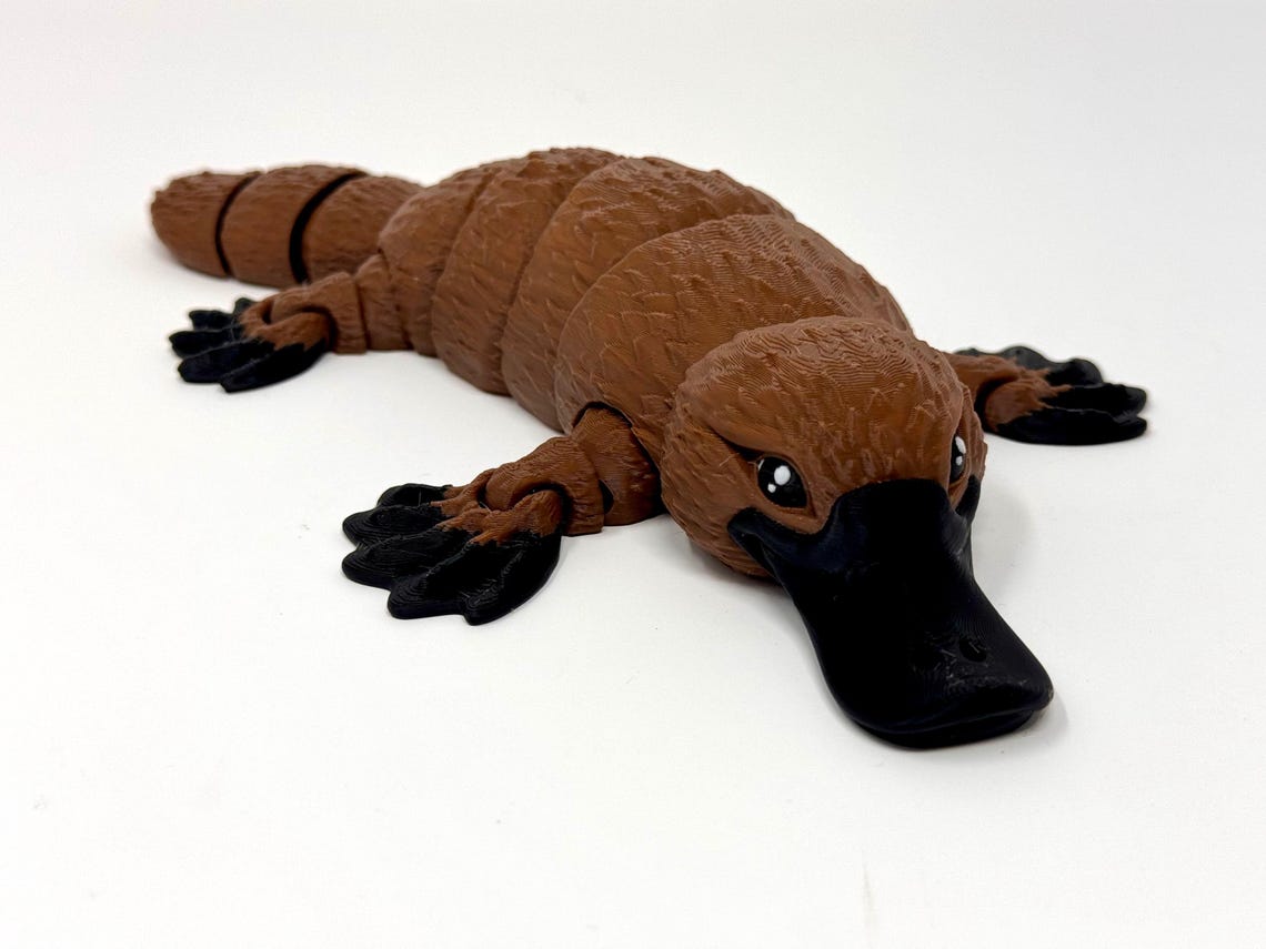 3d-printed Platypus - Etsy