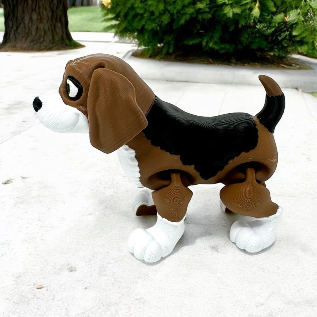 Charming Beagle: A 3d-printed Companion - Etsy