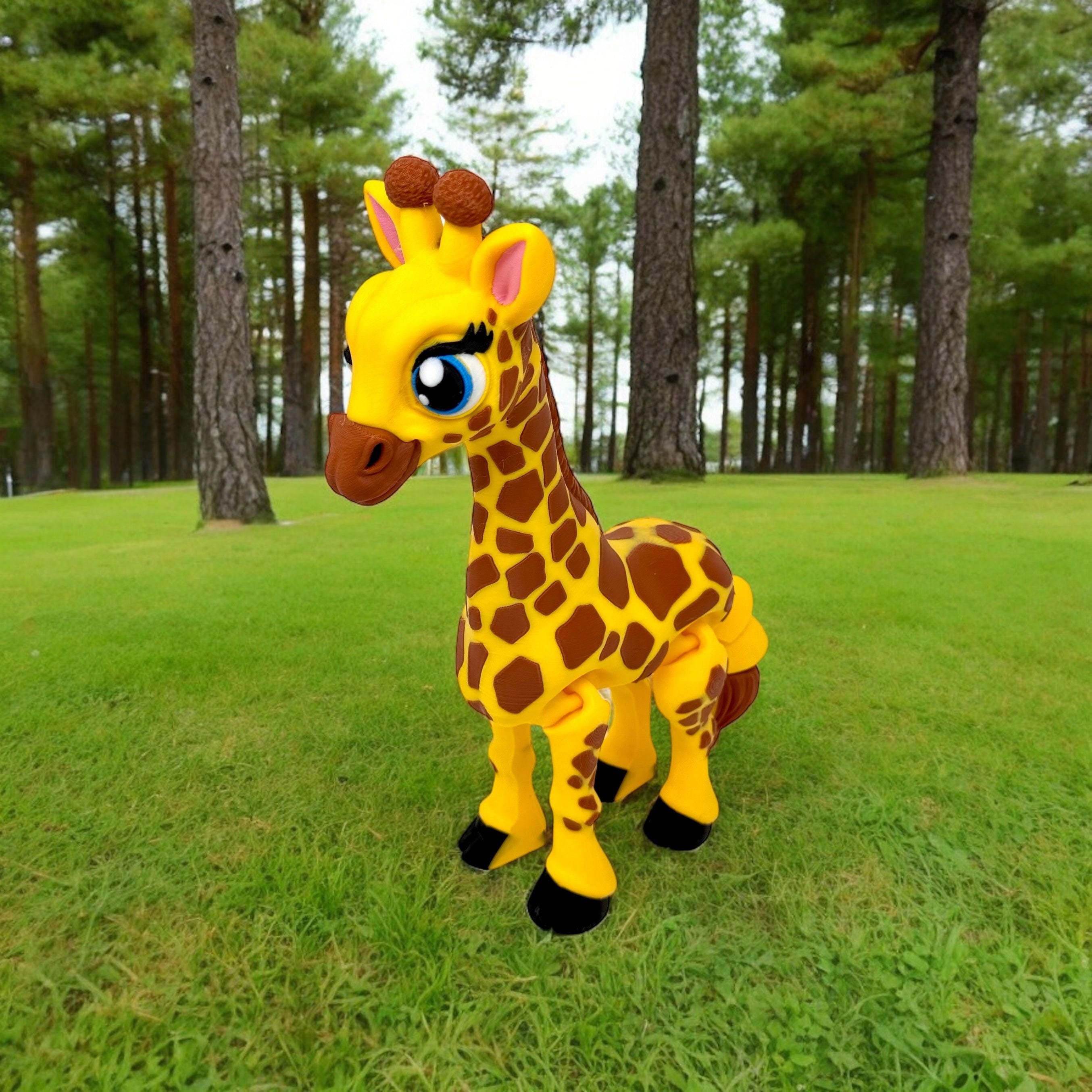 Articulating 3D Printed Giraffe - Etsy