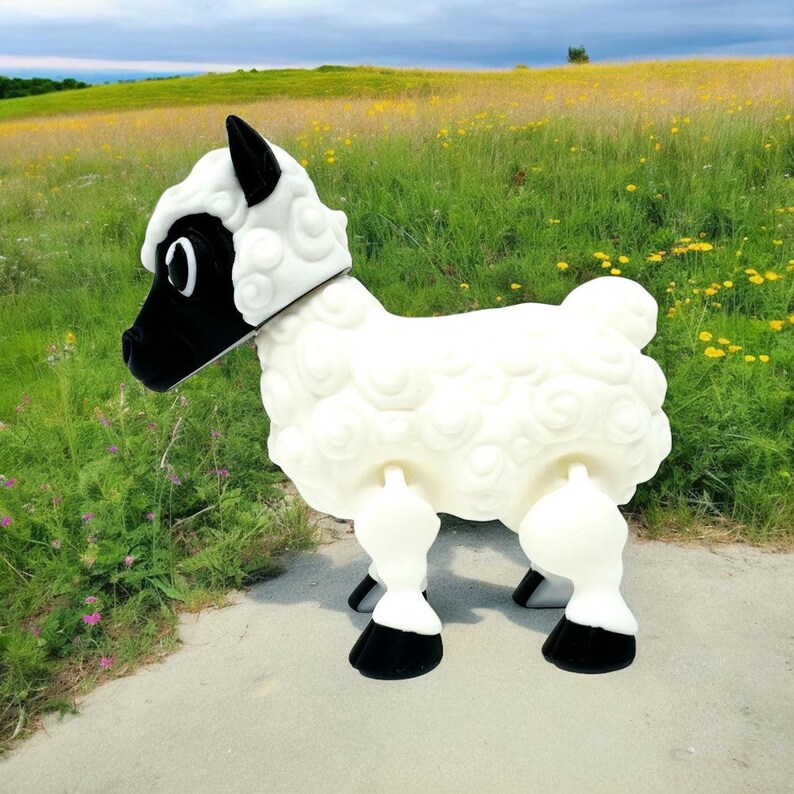 3D Printed Sheep - Etsy