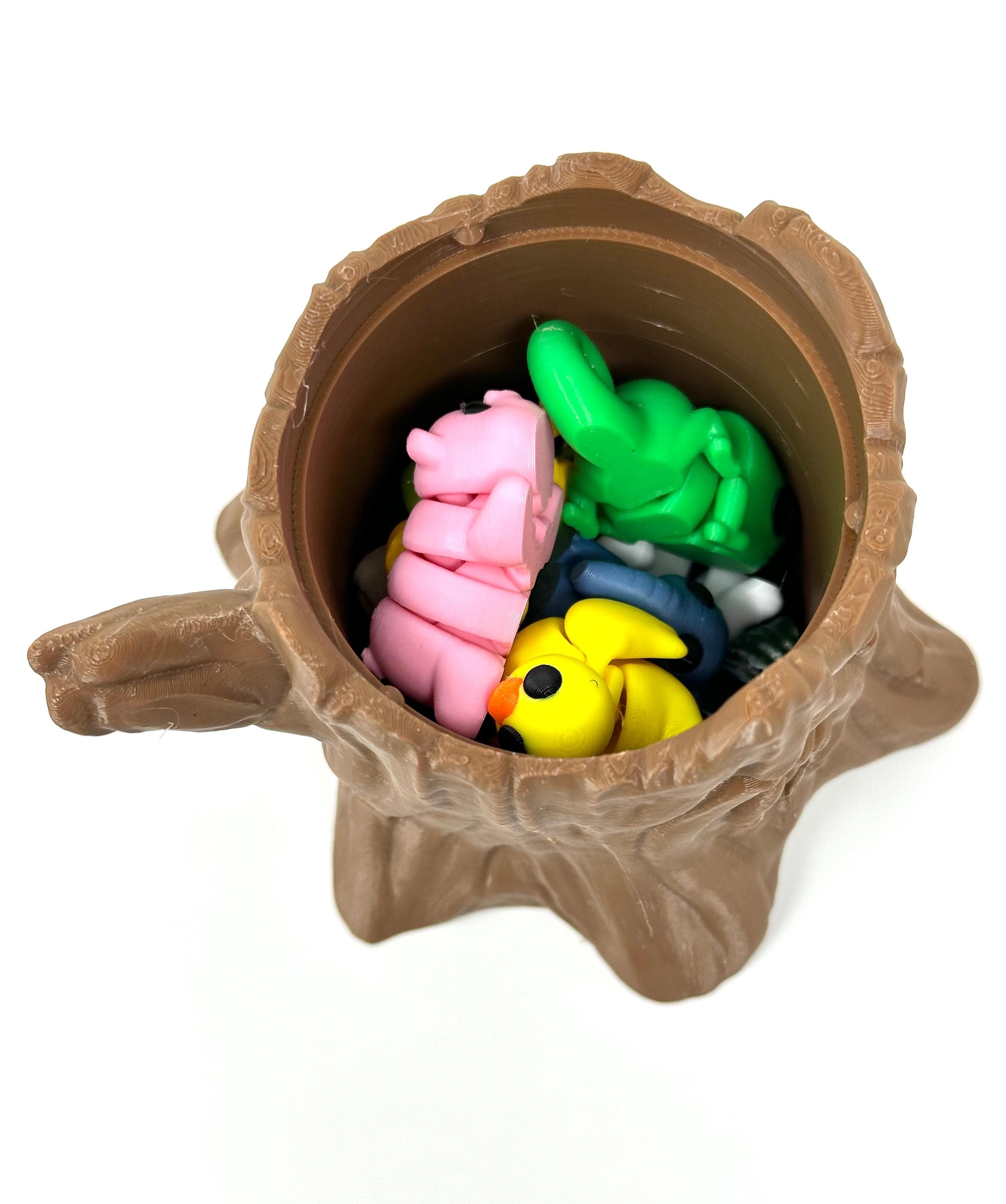 Tree Stump Container - Etsy