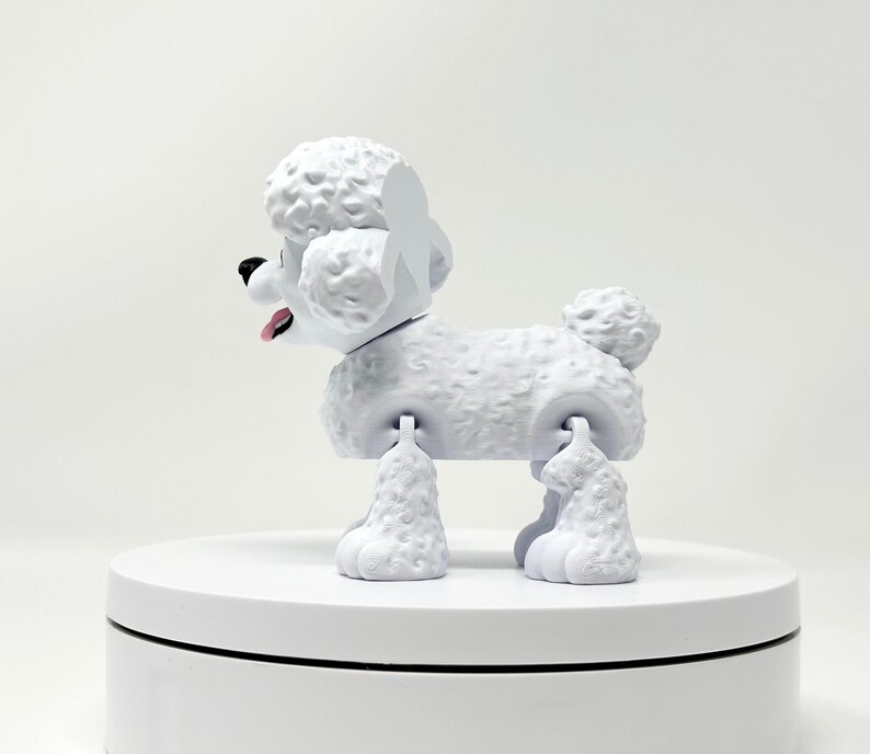 Elegant Poodle: A 3d-printed Masterpiece - Etsy