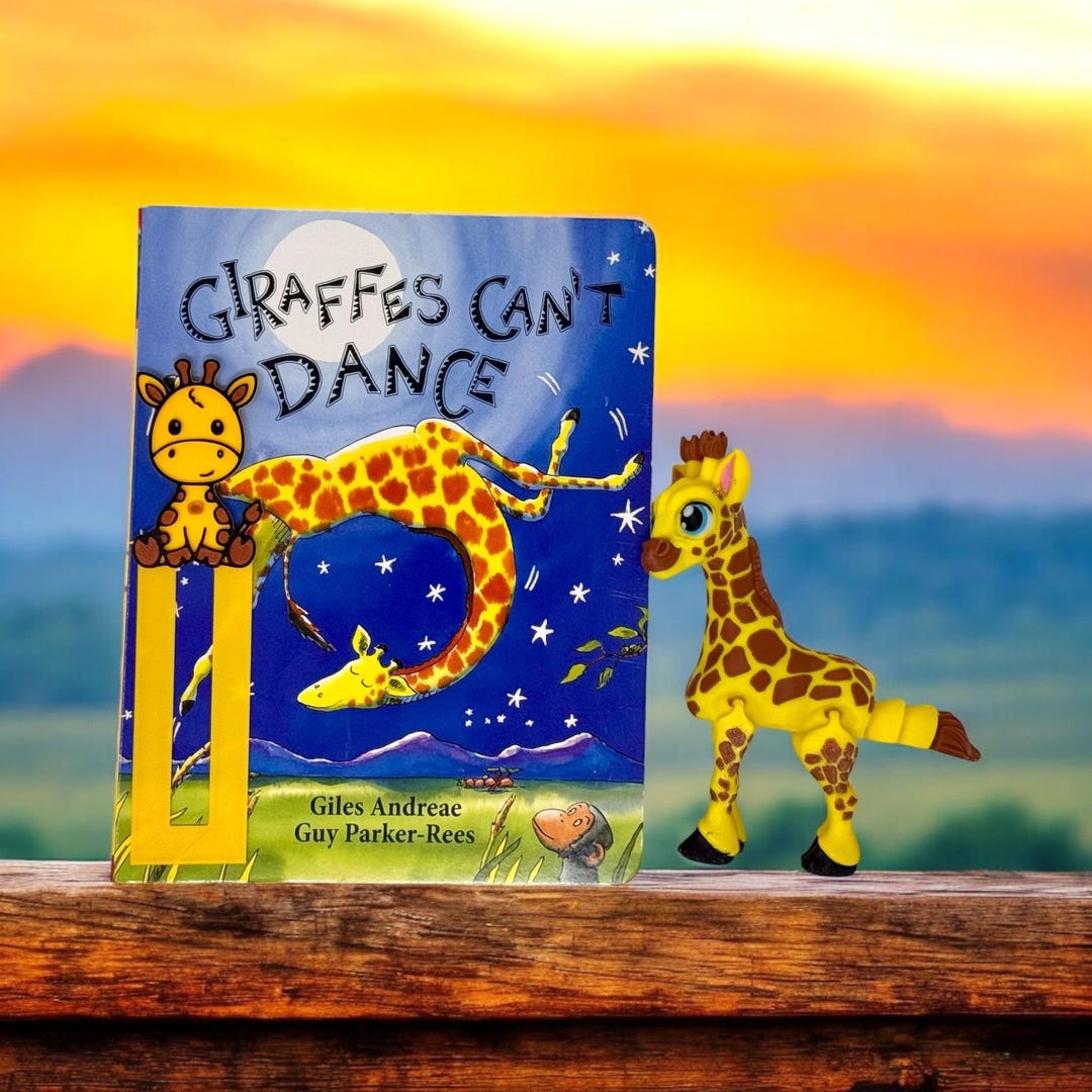 Giraffe Book Collection - Etsy