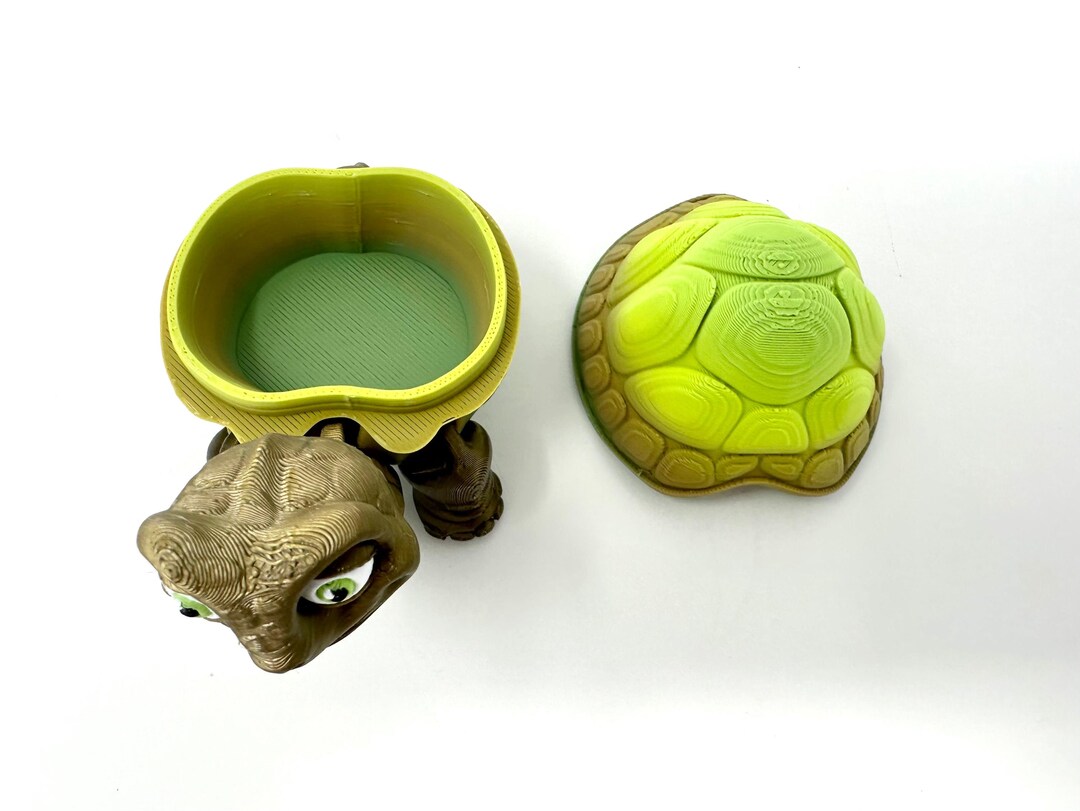 3D Printed Turtle Storage Box - Etsy