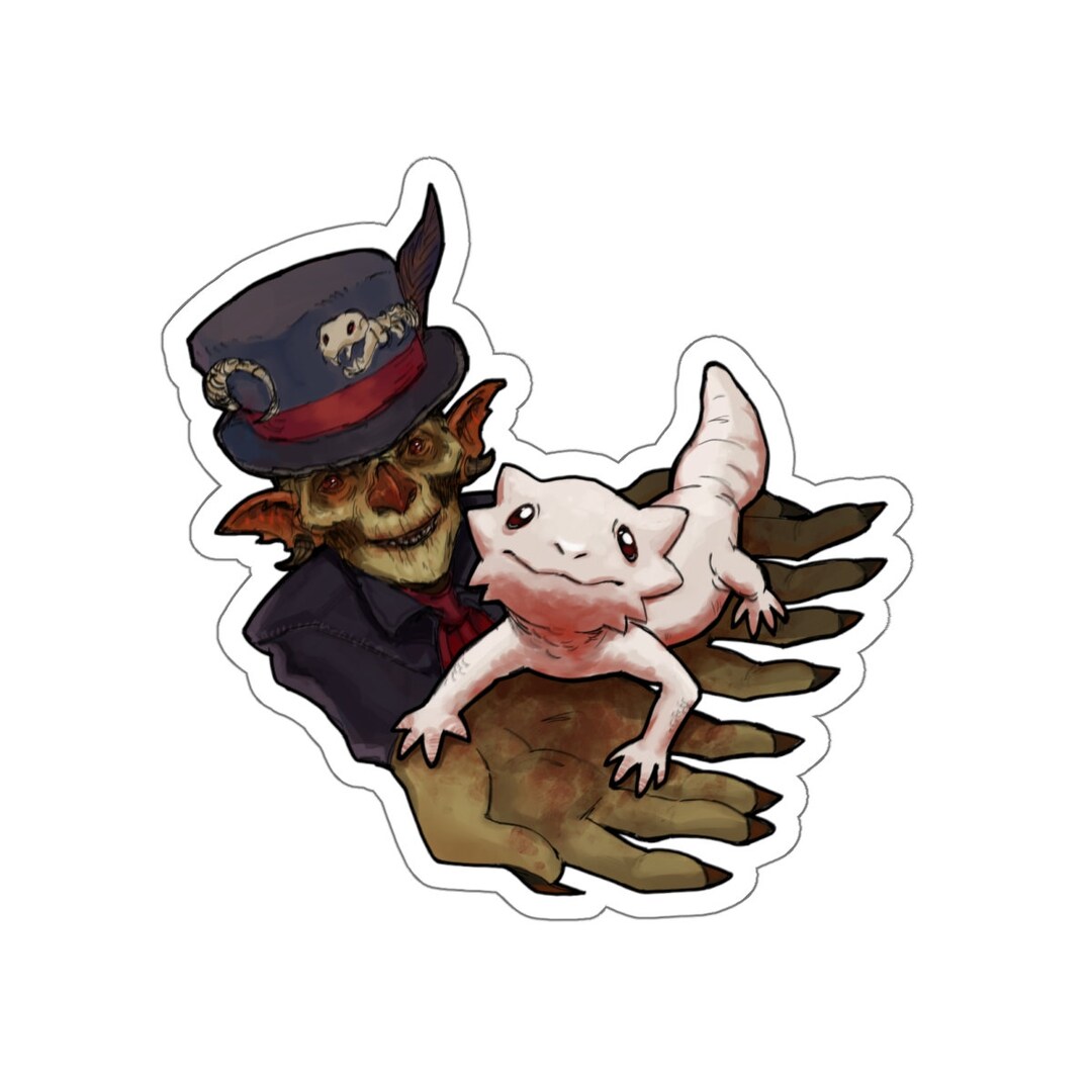 Scleritas Fel, Dread Butler and Durge BG3 Sticker - Etsy