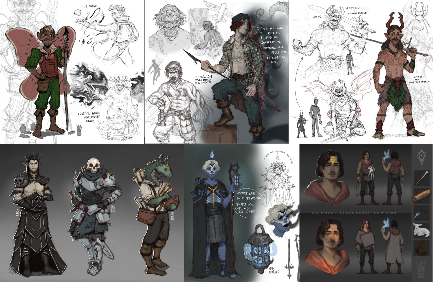 D&D Character Art Commission - Etsy