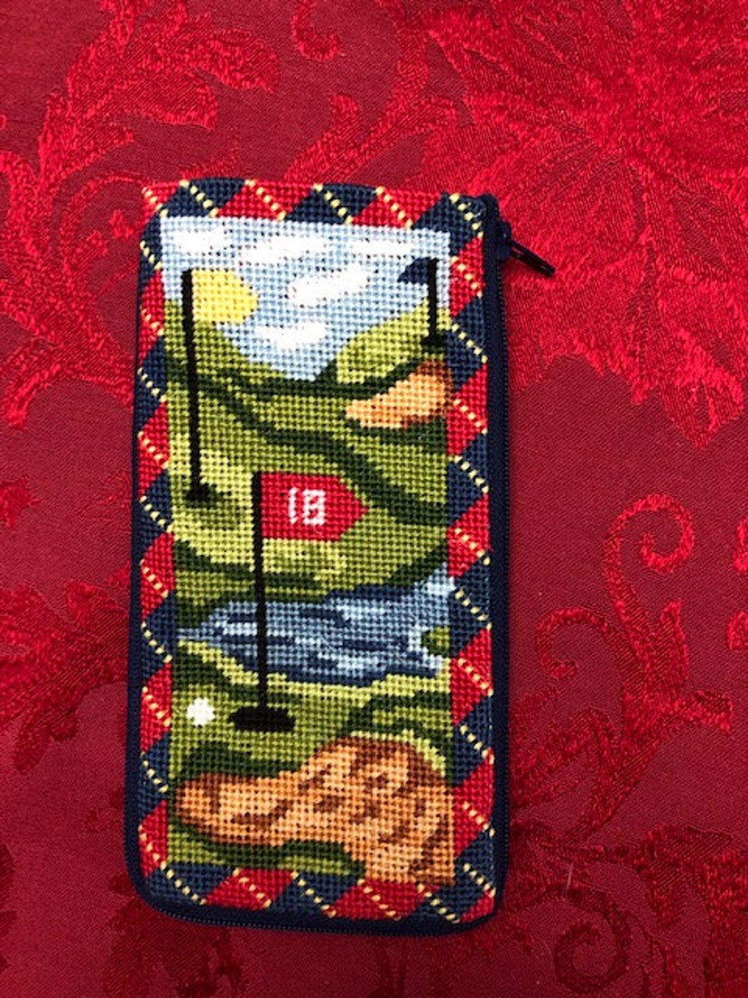 Handmade, Lined, Eyeglass Cases, Golf, Fish and Poker Cards - Etsy