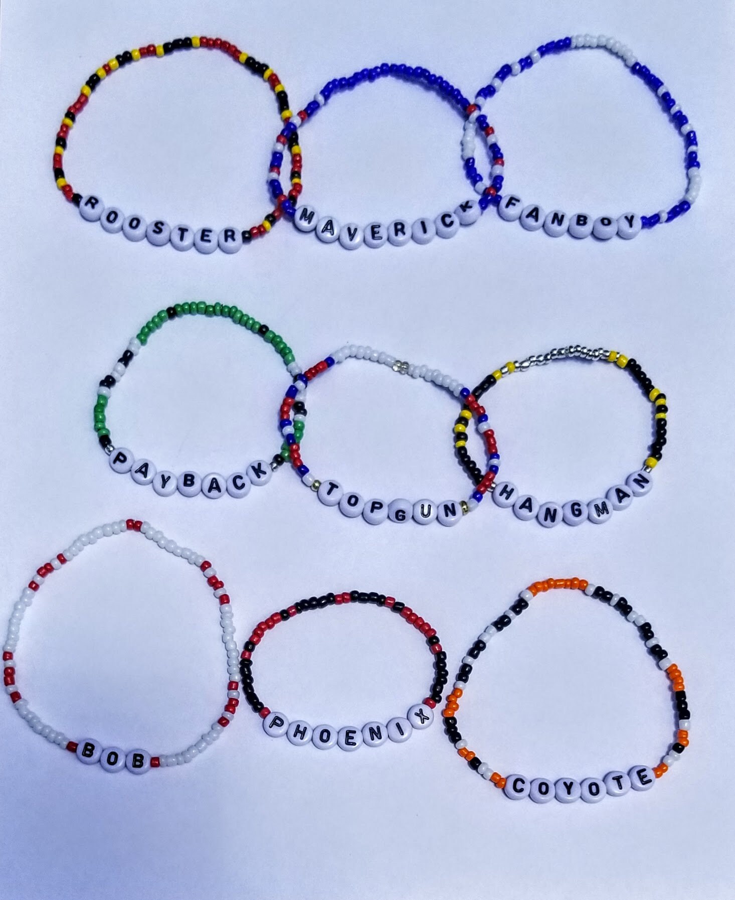 Top Gun Bracelet, Top Gun Maverick, Top Gun Bracelets, Top Gun Jewlery ...