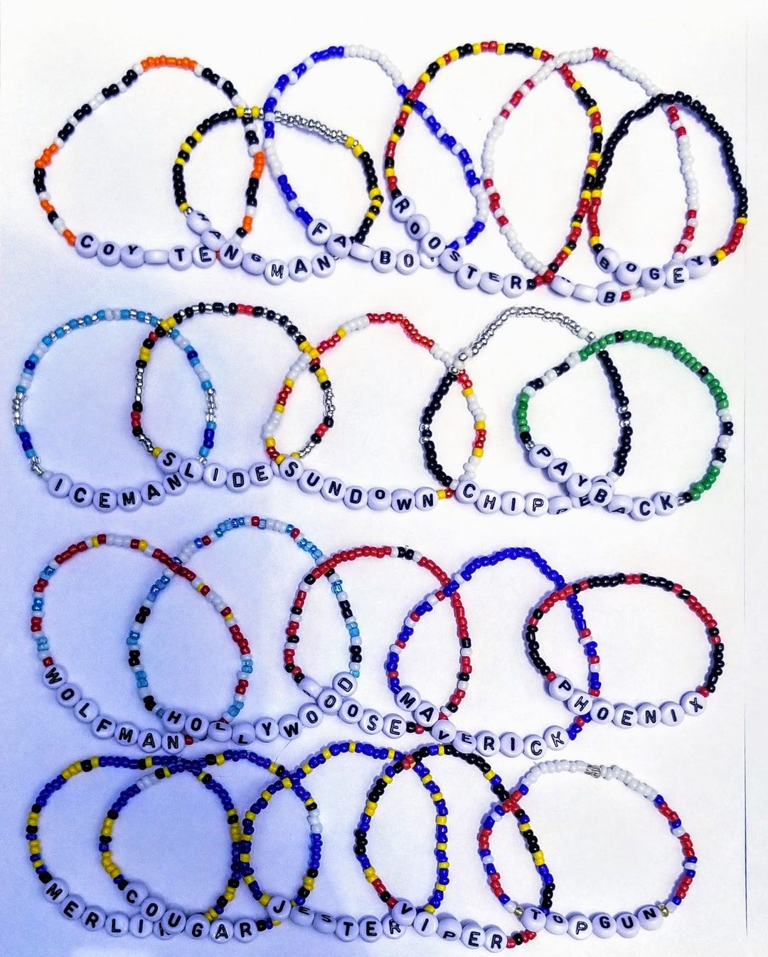 Top Gun Bracelet Pick 3 Set - Etsy