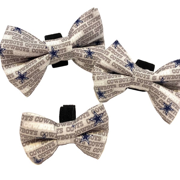 Cowboys Hair Bow - Etsy