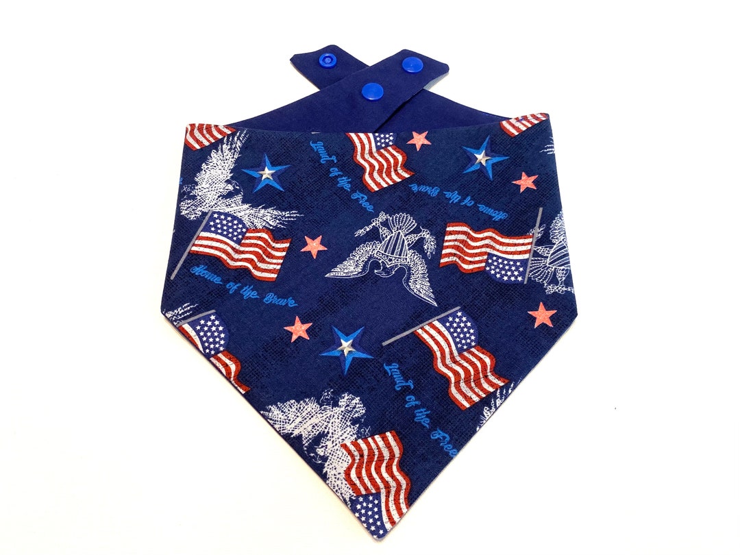 Bandana para perro banderas y águilas - Etsy España