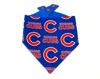 Chicago Cubs Dog Bandana - Etsy