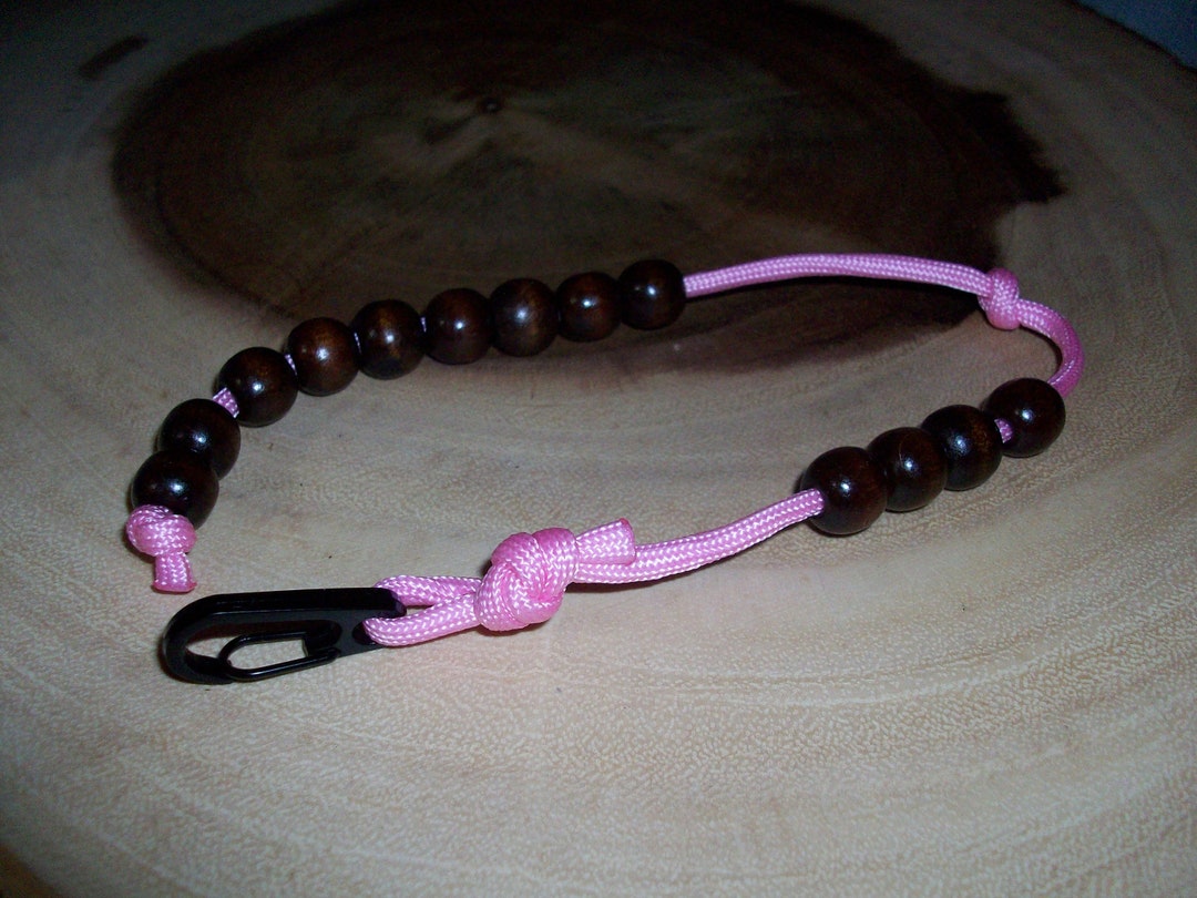 Light Pink Paracord Pace Counter Ranger Beads - Etsy
