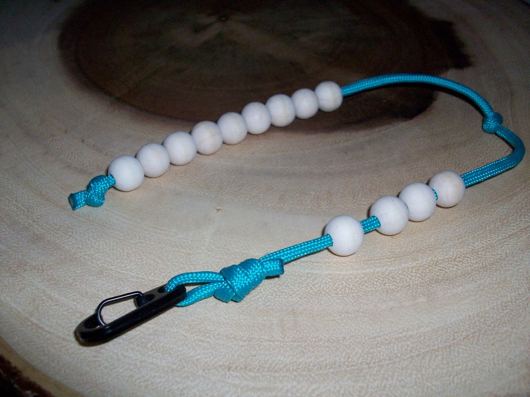 Turquoise Paracord Pace Counter Ranger Beads - Etsy