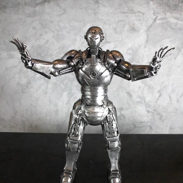 Scrap Metal Man - Etsy
