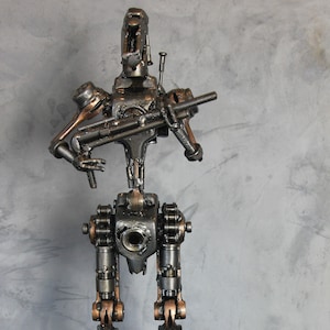 Battle Droid Inspired Recycled Scrap Metal Art - Etsy