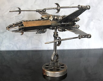 Metal Wing Sculpture - Etsy