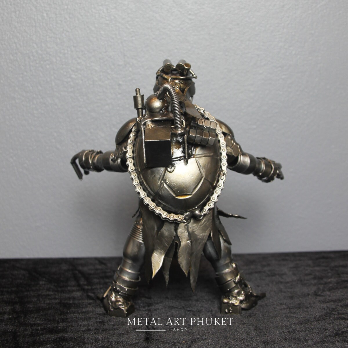 Ninja Turtles Inspired Scrap Metal Sculpture Art - Etsy