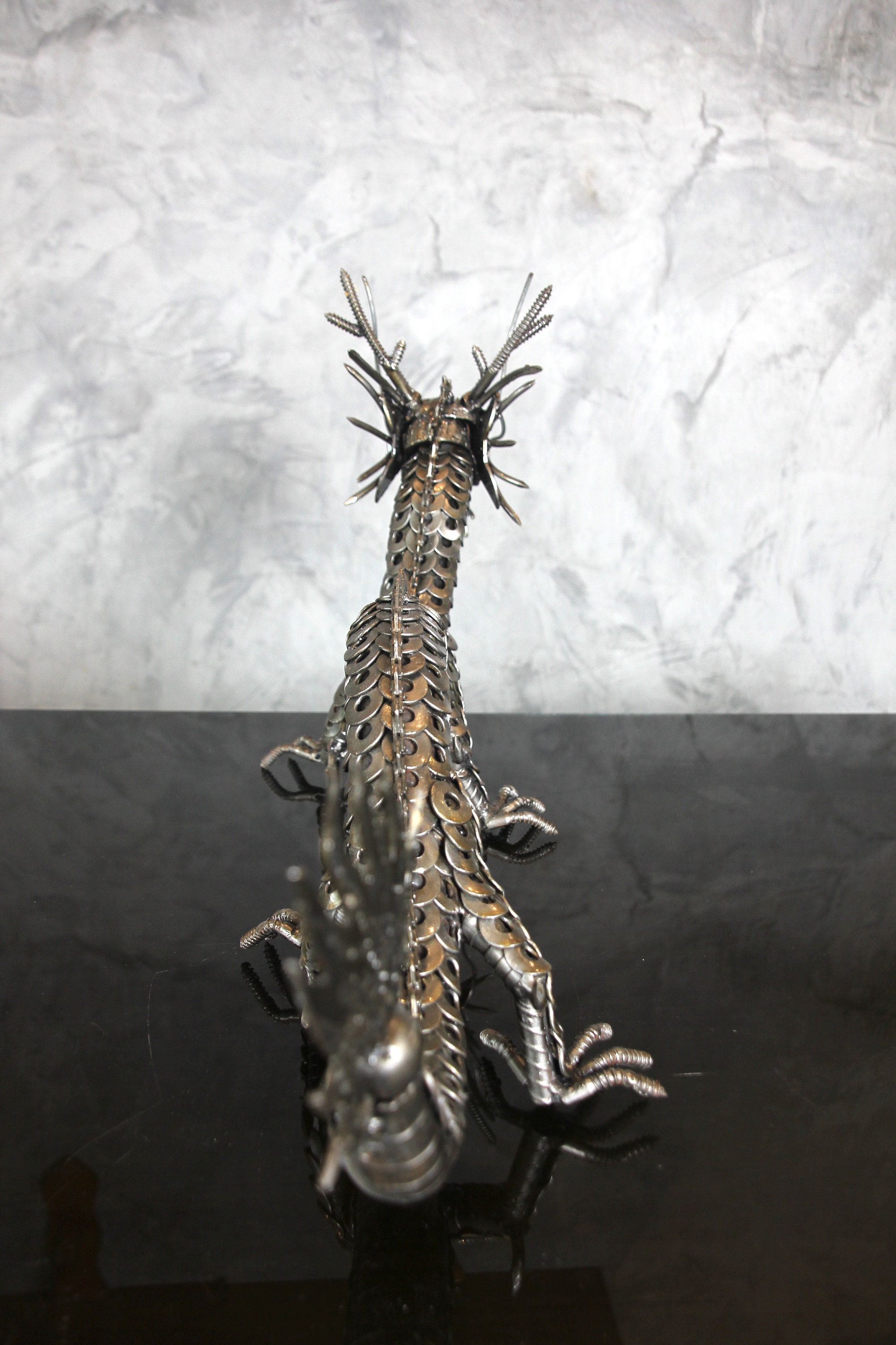 Dragon Robot Recycled Scrap Metal Art - Etsy